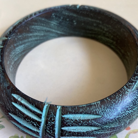 Hand Crafted | Jewelry | New Beautiful Wooden Carved Designed Bracelet ...